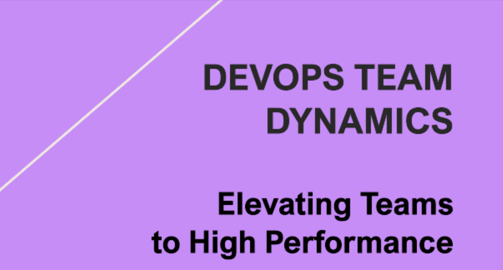DevOps Team Dynamics - DevOps Oasis