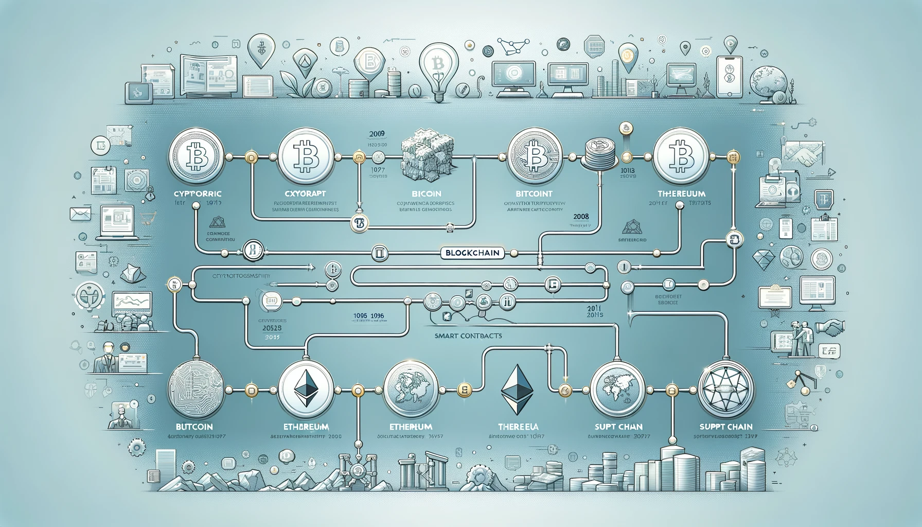 Exploring the Evolution of Blockchain Technology